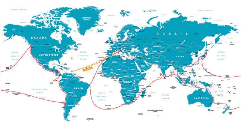 Sailing Around the World with the A80 Apsaras