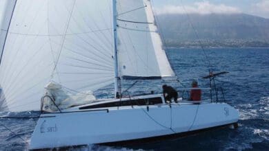 Sarch S8, a Small 8 Meters Sailboat to Cross The Oceans